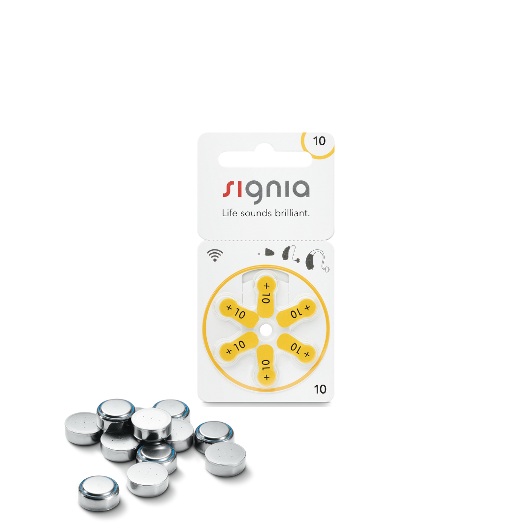 Signia Hearing Aid Battery- Size 10 – hearstore.in