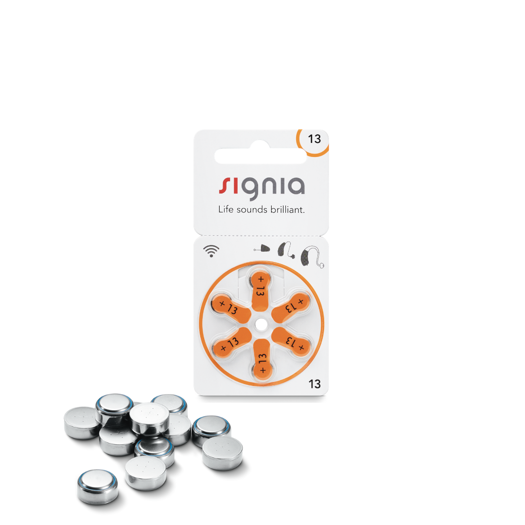 Signia Hearing Aid Battery- Size 13 – hearstore.in